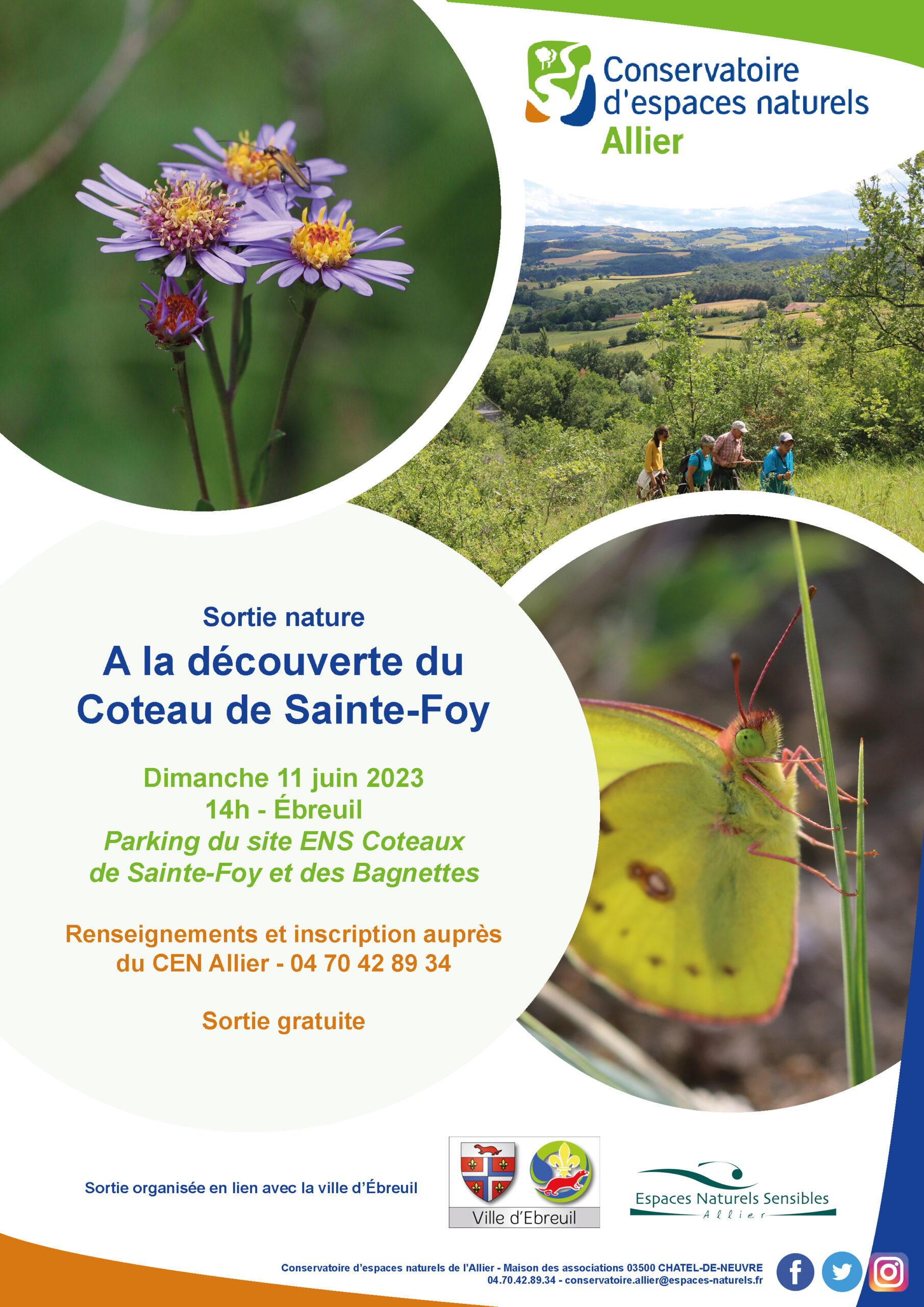 Dimanche 11 juin 2023 – A la découverte du Coteau de Sainte-Foy | CEN ...